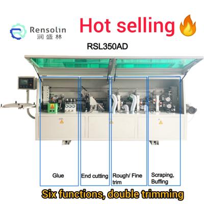 China Arm Length 1.75m pvc mdf Edge Banding Machine suitable for Board Size 250 by 150mm or larger panel edge finishing system for sale