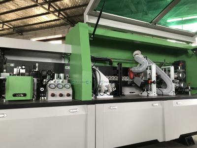 China Wood Based Panels Edge Banding Machine 12 - 20m/Min Plywood Furniture Melamine Edge Bander for sale