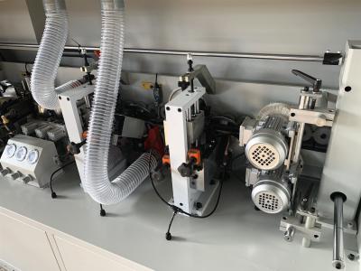 China Automatic Pvc Mdf Edge Banding Machine Automatic Edge Bander Woodworking Kitchen and office furniture line production for sale