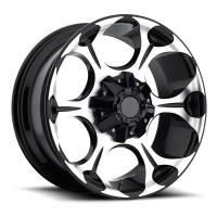 China 6 Hole 18 Inch Aluminum Alloy 4x4 Off Road Rims for sale