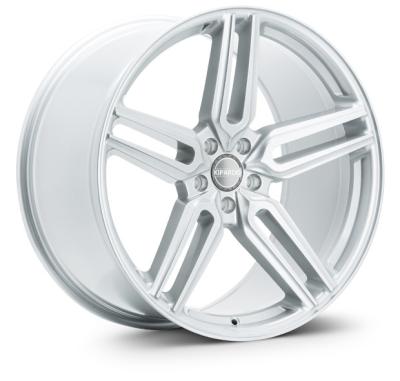 China Impact Resistant 5 Hole Forged Aluminum Alloy Wheel Rim for sale