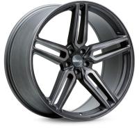 China Impact Resistant 5 Hole Forged Aluminum Alloy Wheel Rim for sale