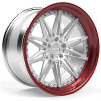 China PCD 5×112 5×120 18 19 20 21 22 24 Inch 3 Piece Forged Wheels for sale
