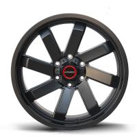 China 16 17 18 19 20 Inch 6×139.7 4x4 black Off Road alloy wheel Rims for sale for sale
