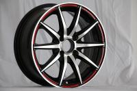 China 4×4 Car 16×8 17×8 PCD 6×139.7 17 Inch Staggered Rims for sale