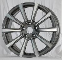 China Black Car alloy wheels 17 inch forged black aftermarket aluminum wheels for sale