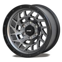 China 17 Inch 6×139.7 A356.2 Negative Offset 4x4 Rims for sale