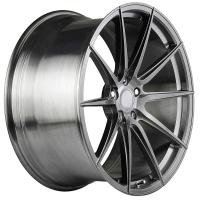 China Brushed Silver Forged Aluminum Alloy Wheels For Racing for sale