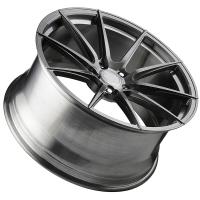 China Brushed Silver Forged Aluminum Alloy Wheels For Racing for sale