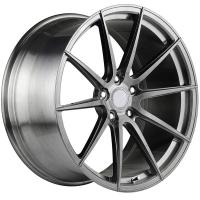 China Brushed Silver Forged Aluminum Alloy Wheels For Racing for sale