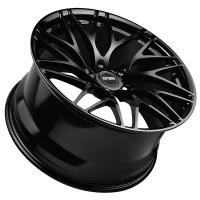 China Brushed Black 2 Piece Forged Wheels For Racing for sale