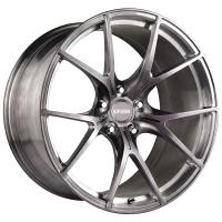 China Ten Spokes Brushed 2 Piece Forged Wheels For Luxury Cars for sale