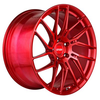 China Polished Forged Aluminum Alloy Rims for sale