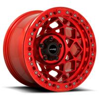 China 20 Inch Deep Lip Aluminum Alloy 4x4 RED Off Road Rims for sale