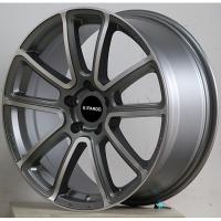China 18 Inch 19 Inch 20 Inch A356.2 Aluminum Black Alloy Wheels for sale