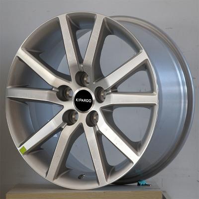 China T6 Forged Cast Aluminium Wheels 17 Inch Black A356.2 Automotive Wheel Rim for sale