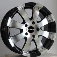 China Customized Black 17 Inch Aluminum Wheel Rims With 4 Holes for sale