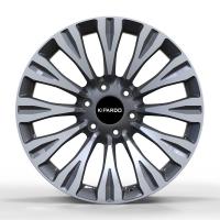 China PCD 5x112 Sport Car Replica Alloy Wheels With Silver Painted for sale