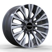China PCD 5x112 Sport Car Replica Alloy Wheels With Silver Painted for sale