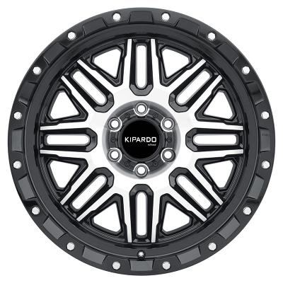 China TUV Gunmetal Suv Offroad 17 Inch  6x139.7 Concave 4x4 Off Road Rims for sale
