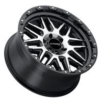 China TUV Gunmetal Suv Offroad 17 Inch  6x139.7 Concave 4x4 Off Road Rims for sale