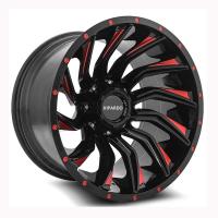 China JWL VIA 20X12 Brushed OEM 4x4 OffRoad Wheel Rims for sale