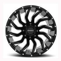 China JWL VIA 20X12 Brushed OEM 4x4 OffRoad Wheel Rims for sale