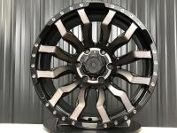 China Black Milled PCD Jante 17 Inch 4x4 Off Road Rims impact resistant for sale