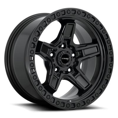 China A356.2 Material Five Spoke 4x4 Off Road Rims Corrosion Resistant for sale
