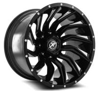 China Aluminum Alloy 6 Hole 4x4 Off Road Rims With Chrome Rivetrs for sale