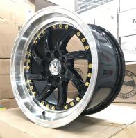 China 15 Inch 4 Hole Customized Size Car Alloy Wheels , Alloy Automotive Rims Wheels for sale