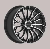 China 17 Inch Custom Made  Aftermarket Mag Wheels Black Finishing for sale