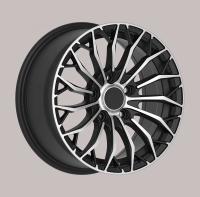 China 17 Inch Custom Made  Aftermarket Mag Wheels Black Finishing for sale