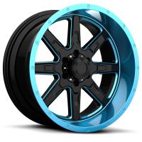 China 20 Inch 6x139.7 Rims Aluminum Car Alloy Wheels Matte black color for sale