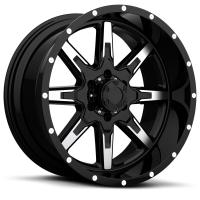 China 20 Inch 6x139.7 Rims Aluminum Car Alloy Wheels Matte black color for sale