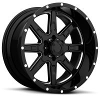 China 20 Inch 6x139.7 Rims Aluminum Car Alloy Wheels Matte black color for sale