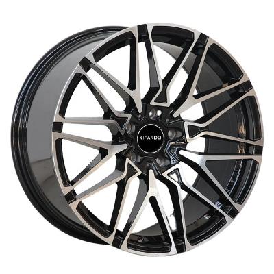 China Cusomized 20 Inch OEM 5x112 Forged Wheels Black Finishing for sale