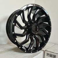 China 20x12  PCD Spinning 20 Inch 4x4 6x139.7 6x114.3 Off Road Rims for sale