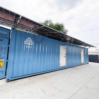 China Solar-Powered Cold Storage Room with 100mm Insulation and Copeland Sanyo Frascold Engine for Fish and Vegetable Storage for sale