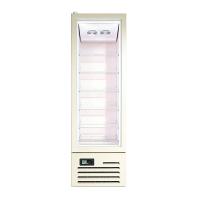 China Three Door Upright Freezer Glass 1150mm Inner Stable Cooling 1 Door Glass Freezer for sale