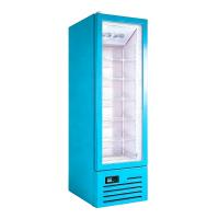 China Frost Free Display Glass Door Freezer Beverage Display Cooler Upright Display Refrigerator for sale