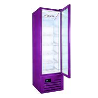 China 240V 50Hz Display Glass Door Freezer 1600mm Beverage Single Door Cooler Display Fridge for sale