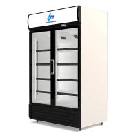 China 650L Capacity Commercial Freezer with Static Cooling System and Swing Door Design for Optimal Product Visibility for sale