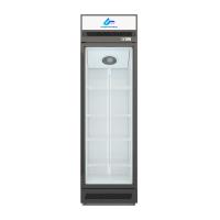 China Commercial Display Refrigerator with Air Cooling and R290a Refrigerant Featuring Swing Glass Door for sale