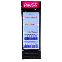 China Commercial Refrigerator Display Freezer with Swing Door, High-Efficiency Cooling and Tempered Glass Door for sale