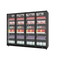 China Commercial Beverage Cooler with 1650L Capacity Digital Control and Tempered Glass Doors for sale