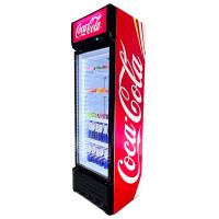 China 330L Capacity Commercial Display Refrigerator with High-Efficiency Cooling and Glass Door for sale