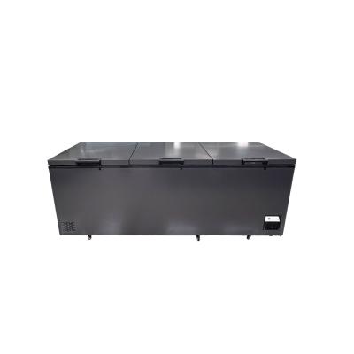China Commercial Chest Freezer with Large Capacity 1451L and Direct Cooling for Cold Storage for sale