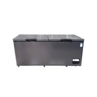 China Large Capacity Double Door Chest Freezer Energy Efficient Commercial Horizontal Freezer for sale