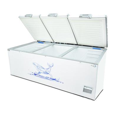 China Commercial Freezer with Large Capacity Direct Cooling and R290a Refrigerant for Efficient Refrigeration for sale